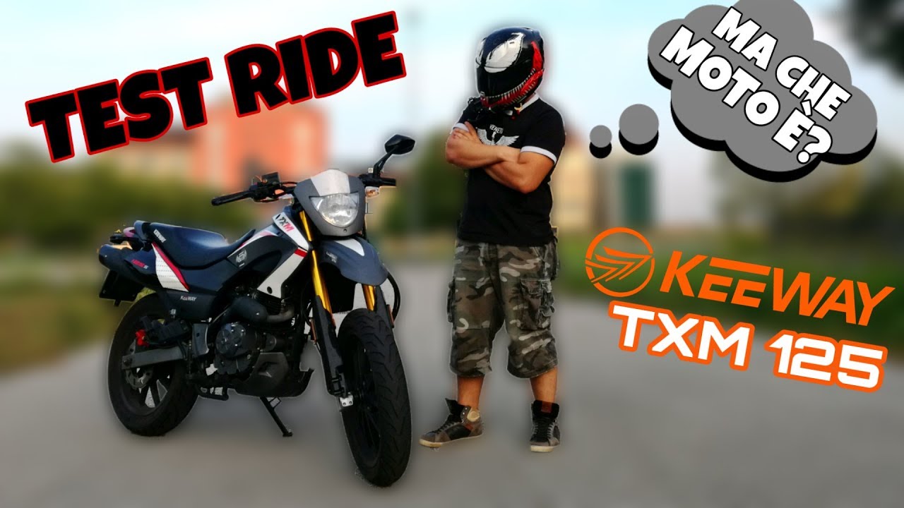 RECENSIONE TEST RIDE KEEWAY TXM 125 - YouTube