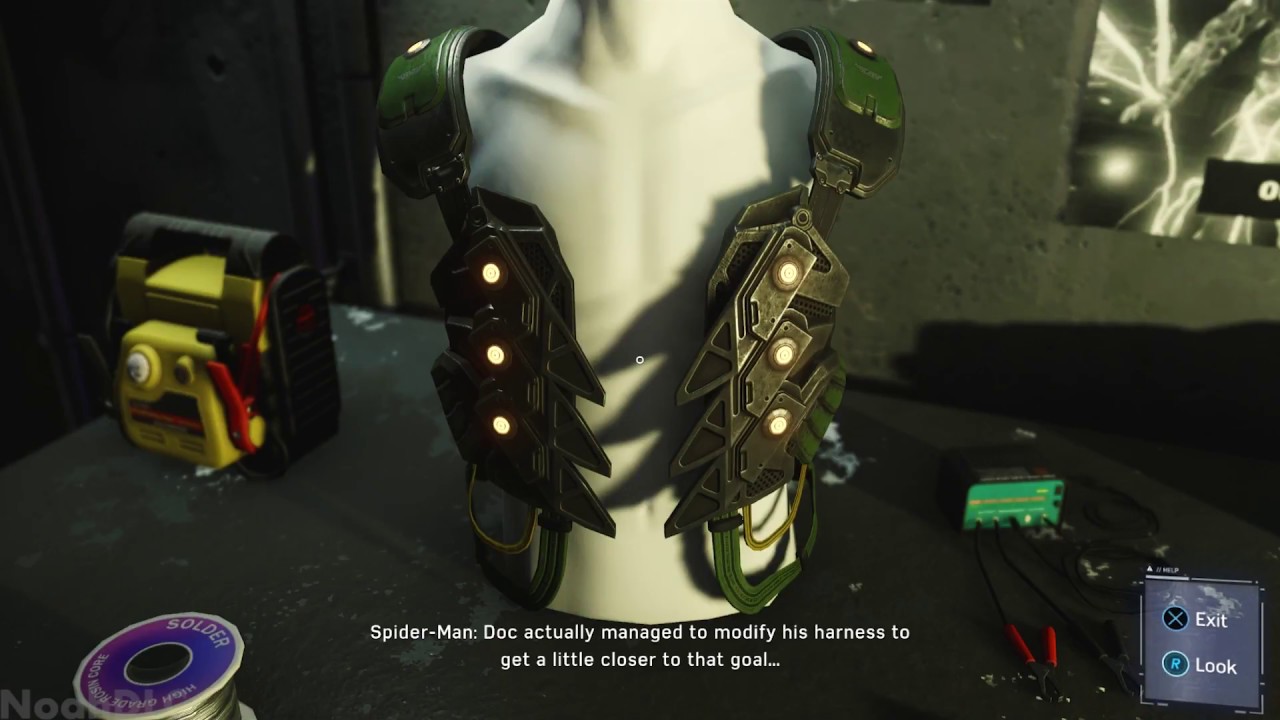 Doc OCK's Secret Hideout Tapes and Plans - Marvel's Spider-Man PS4 ...