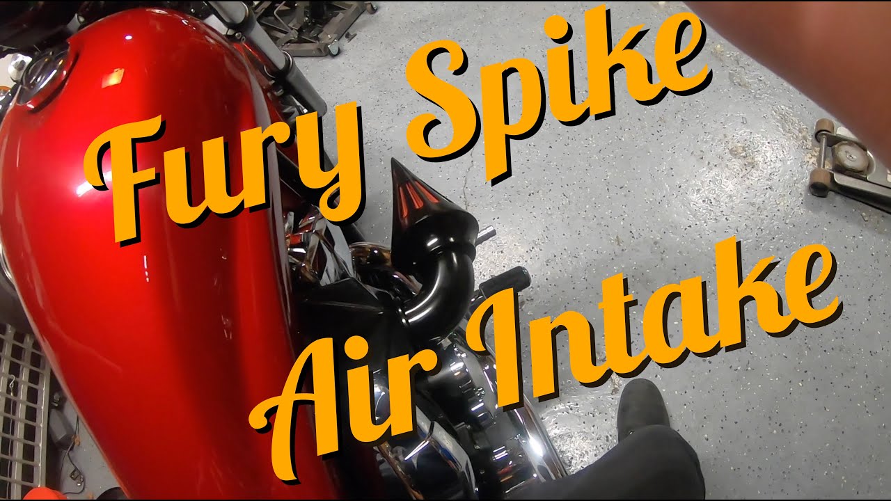 SPIKE INTAKE Honda Fury Install - YouTube