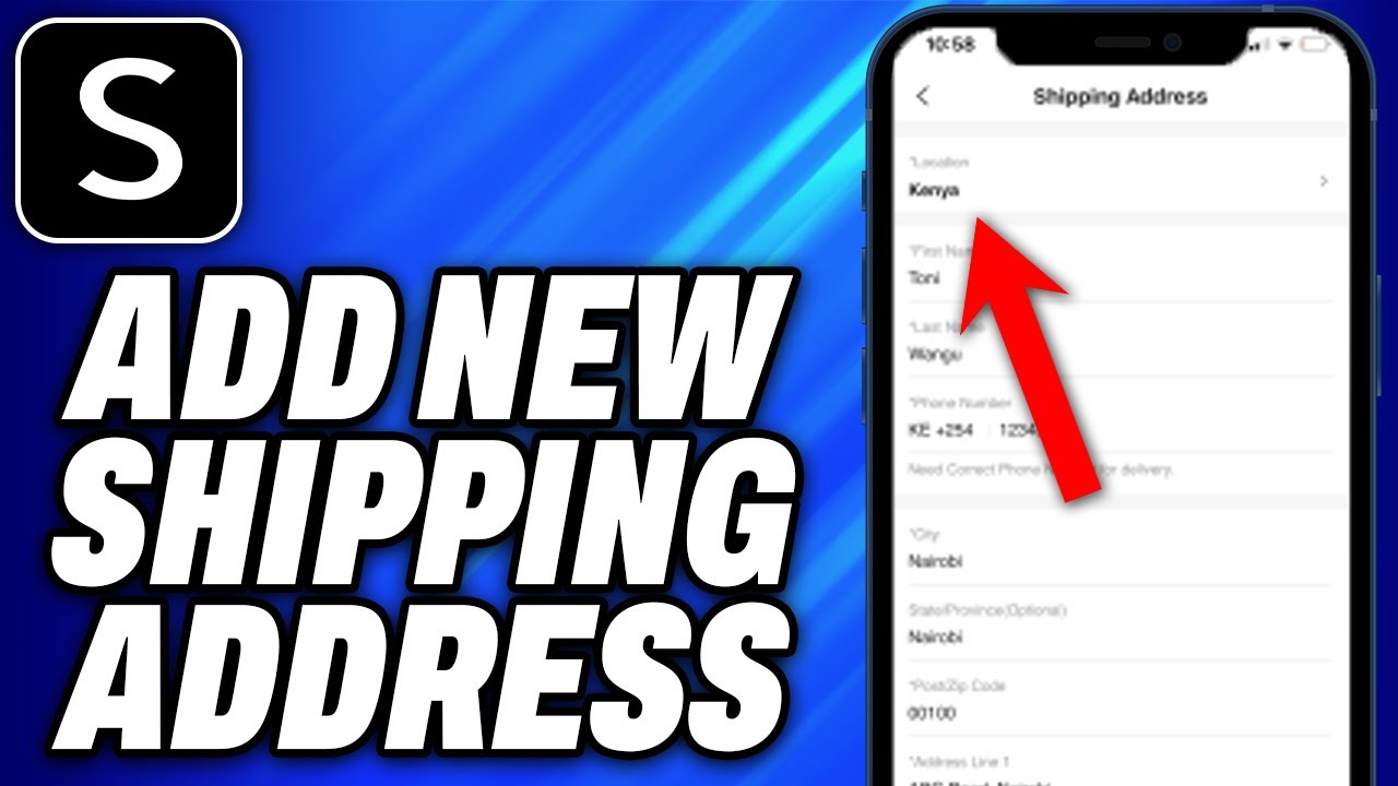 How To Add New Shipping Address on Shein (2024) - Easy Fix - YouTube