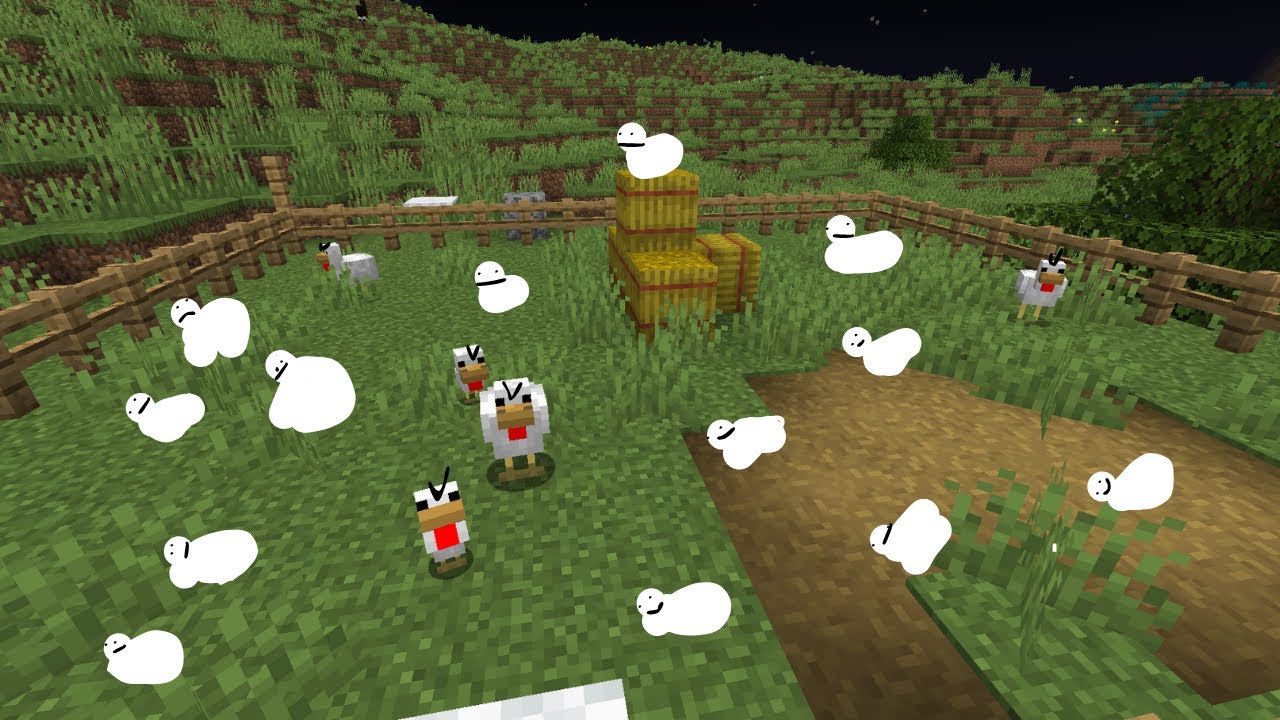Minecraft Vote Update 2 (Overpowered Chickens) - YouTube