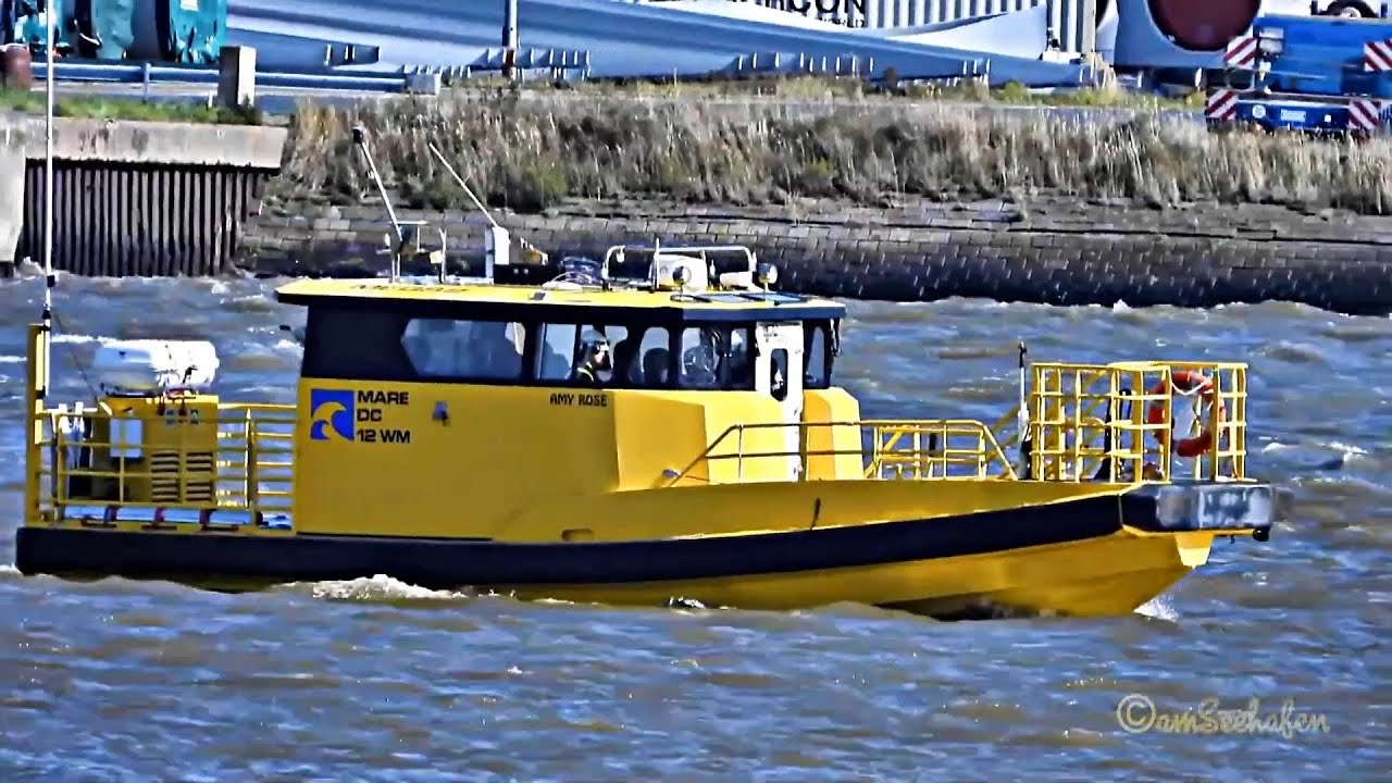 AMY ROSE MEGB2 MMSI 232019114 daughter boat of BIBBY WAVEMASTER HORIZON ...