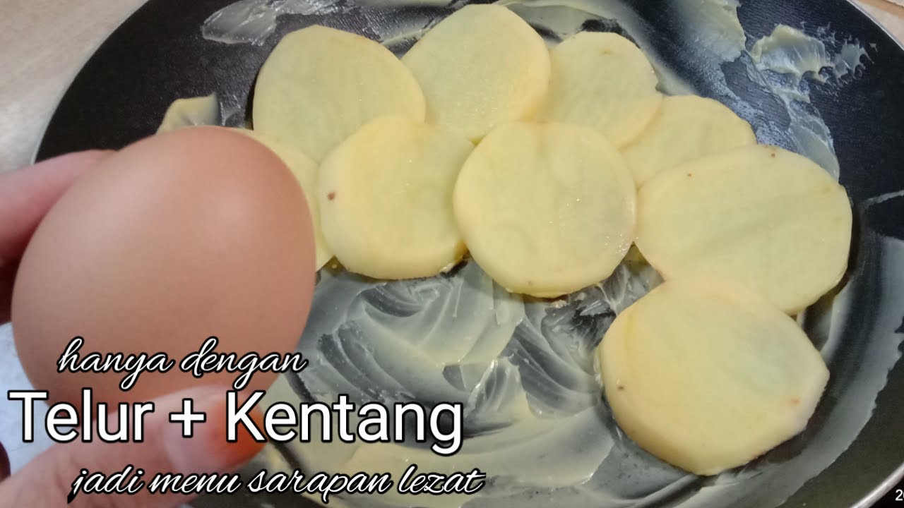 Olahan Kentang Dan Telur || Martabak kentang ||Processed potatoes and ...