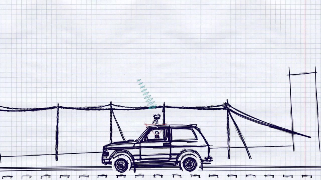 Эксперимент с непрерывной съемкой Trimble R4 - YouTube