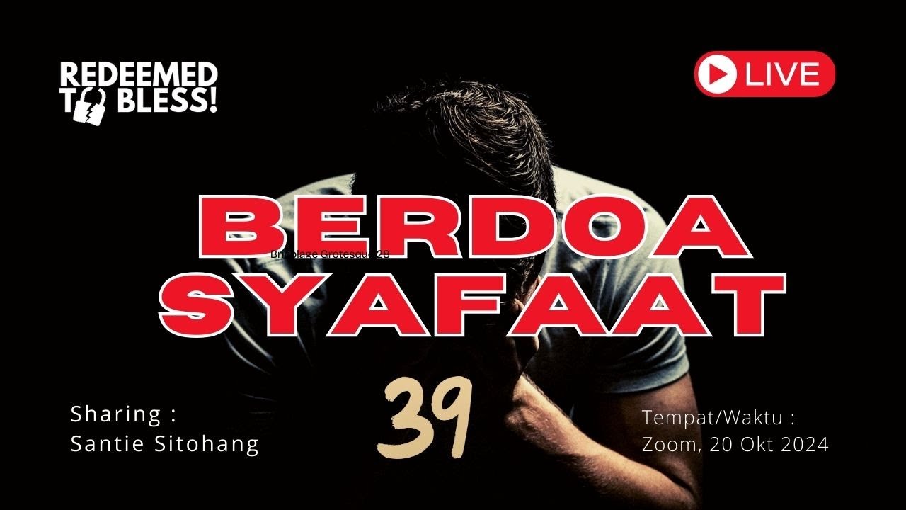 Ibadah Online :: #39 Berdoa Syafaat | Santie Sitohang - YouTube