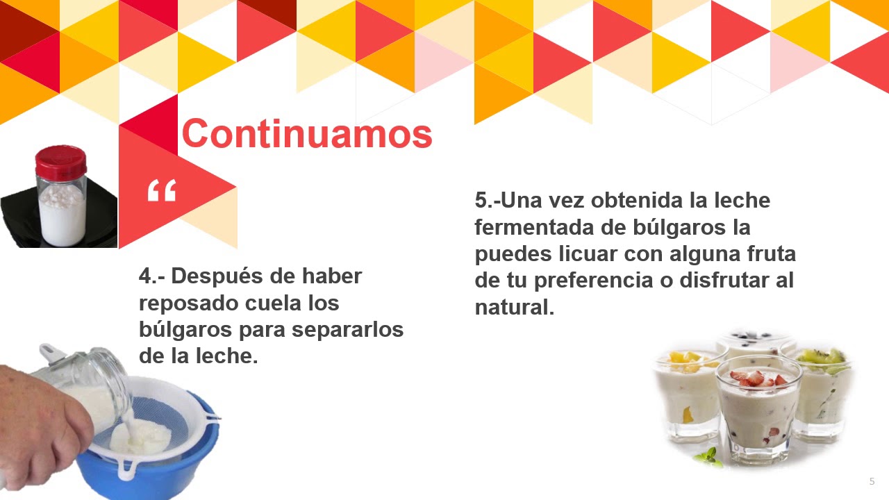 Proceso del yogurt de búlgaros VIDEO - YouTube