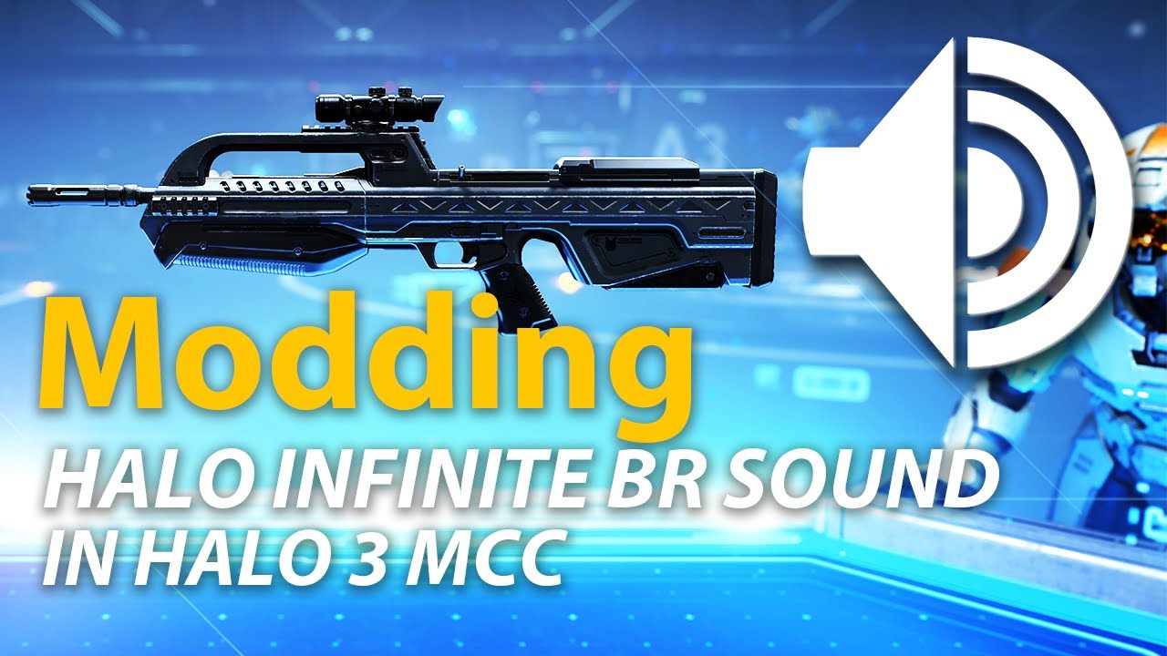 Modding the Halo Infinite Battle Rifle SOUND in Halo 3 - YouTube
