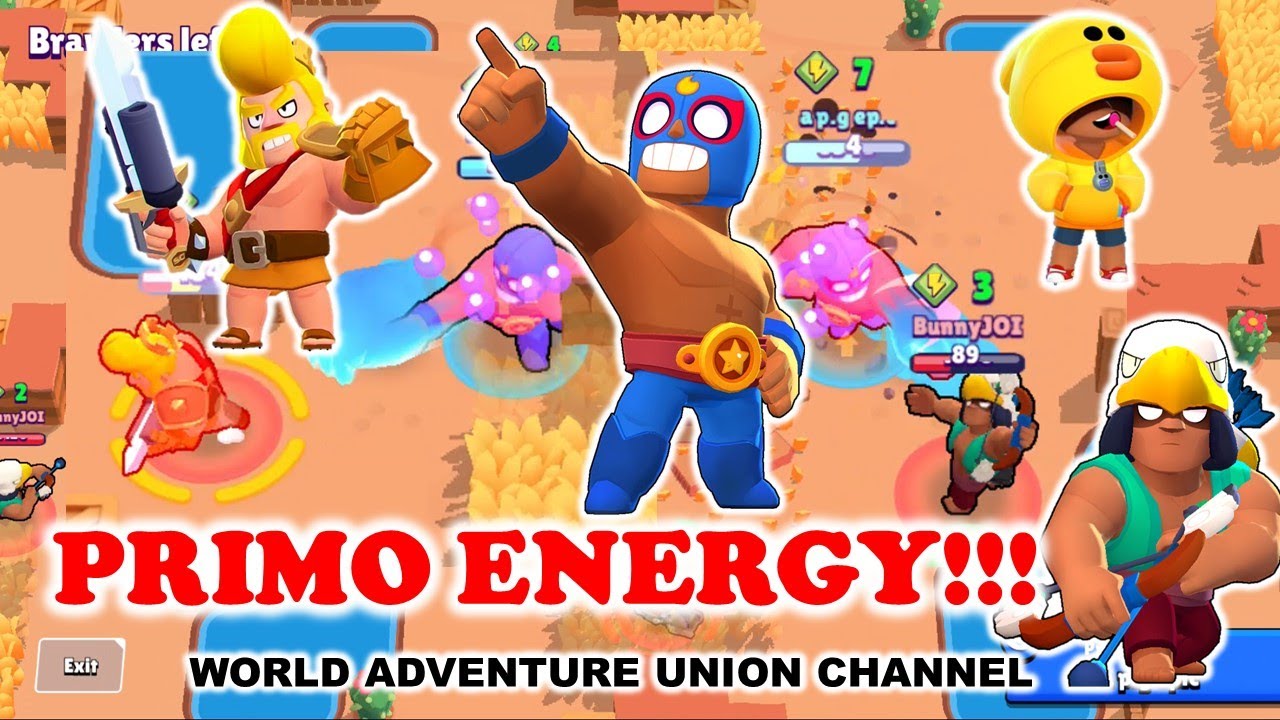 Brawl Stars Talking! Experience EL PRIMO POWER after drinking the ...