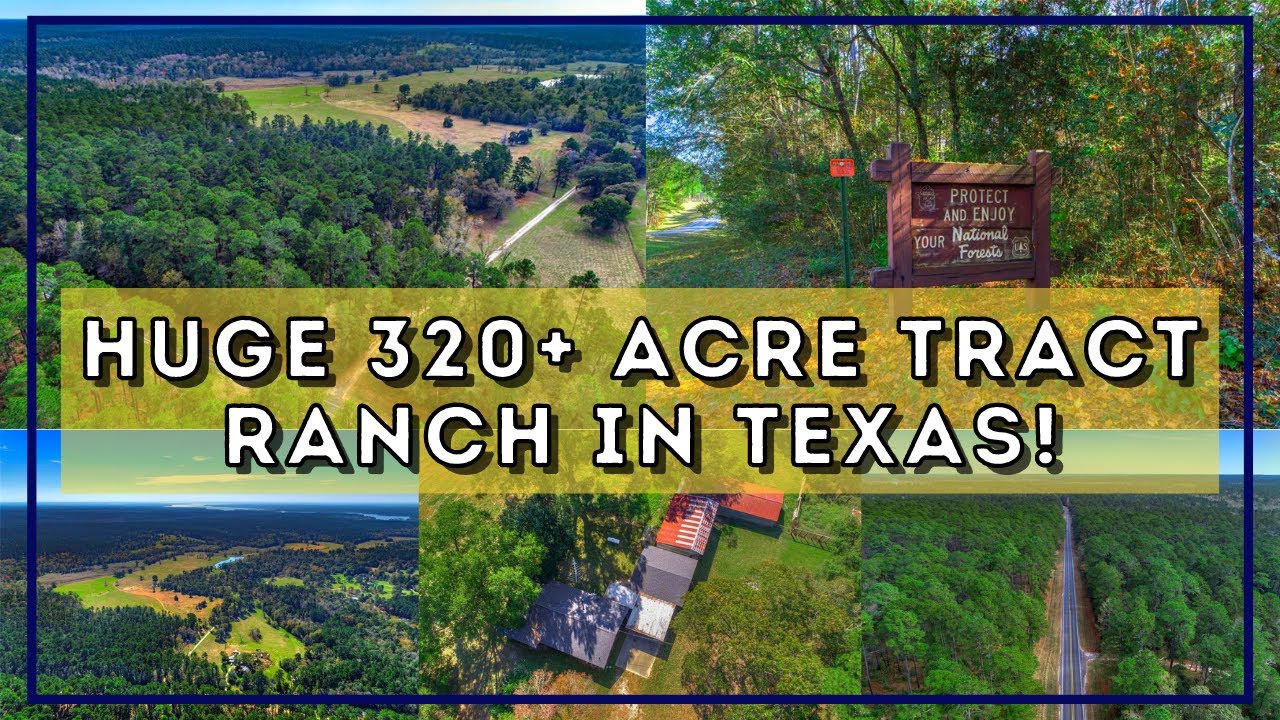 Huge 320+ acre tract Ranch in Texas! - YouTube