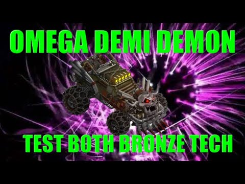 War Commander Omega Demi Demon Bronze Tech Test . - YouTube