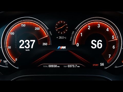 2017 BMW 530i G30 (256 Hp) Top Speed Autobahn