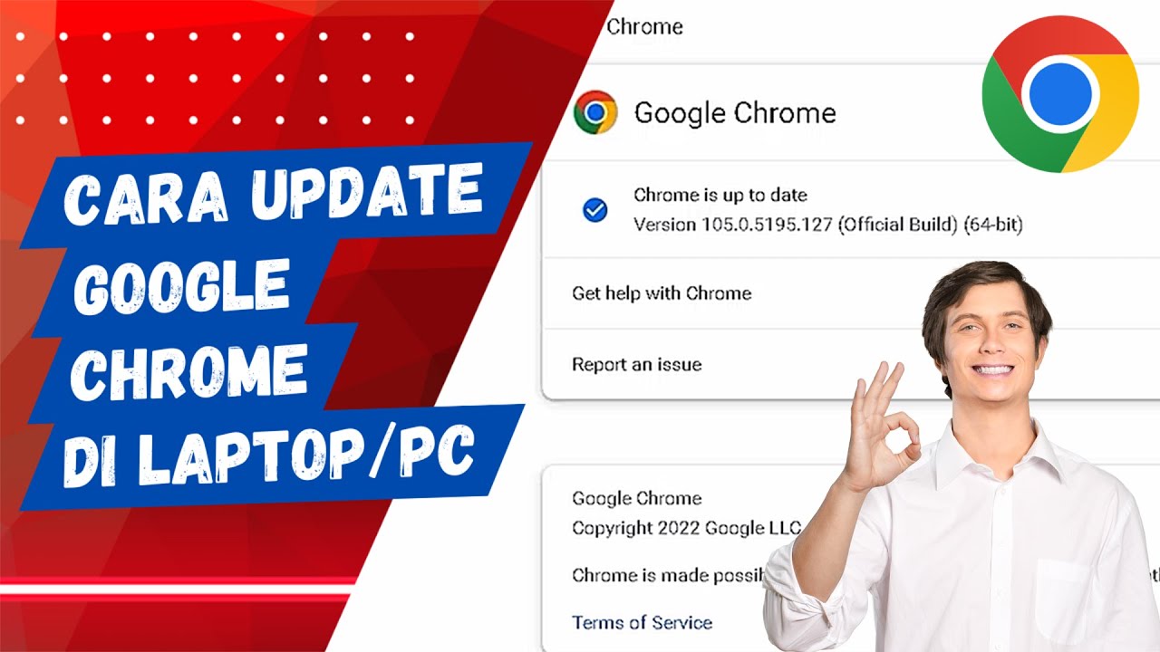 Cara Update Google Chrome di Laptop atau Komputer - YouTube