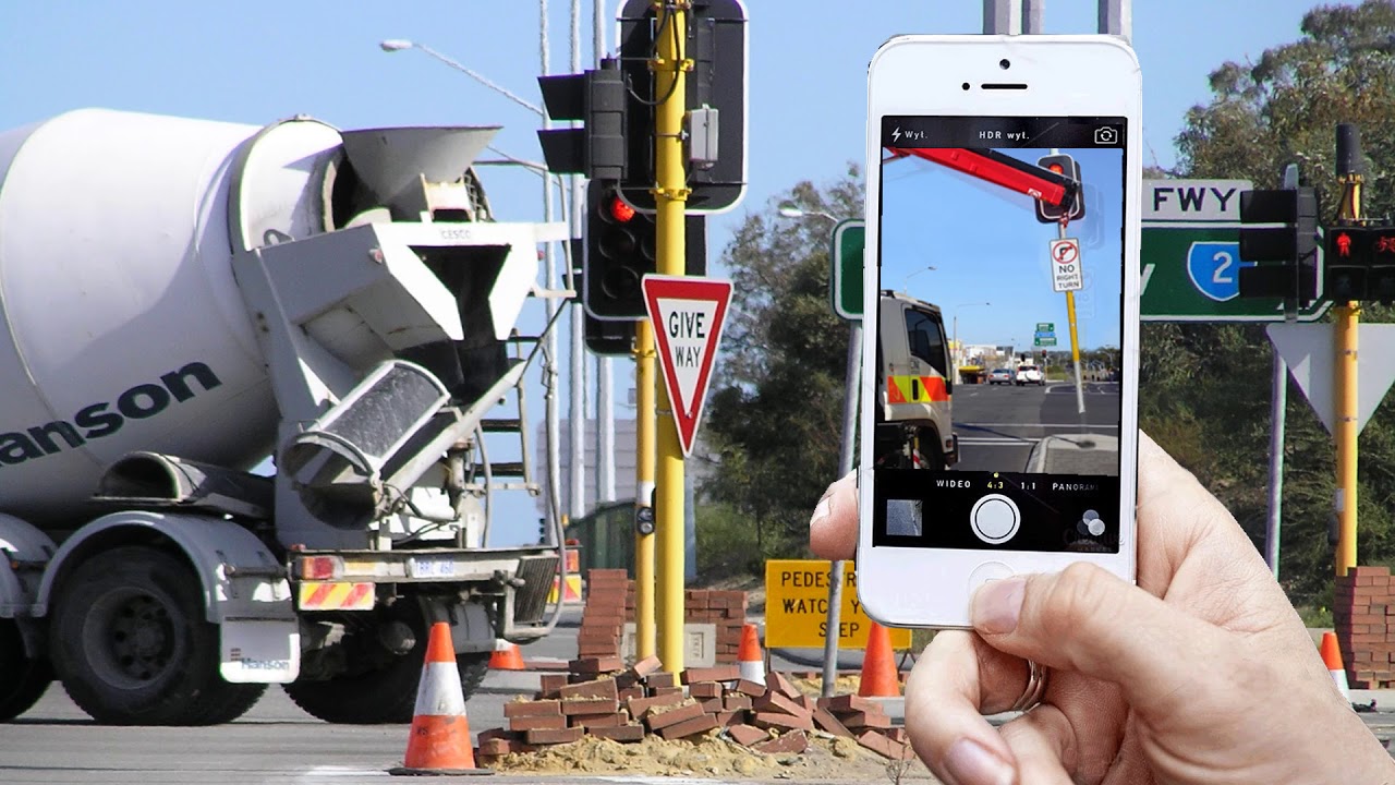 Smart Traffic Columns - YouTube