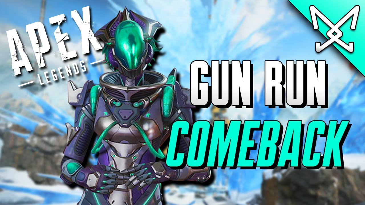 Crazy Comeback | Apex Legends Gun Run - YouTube