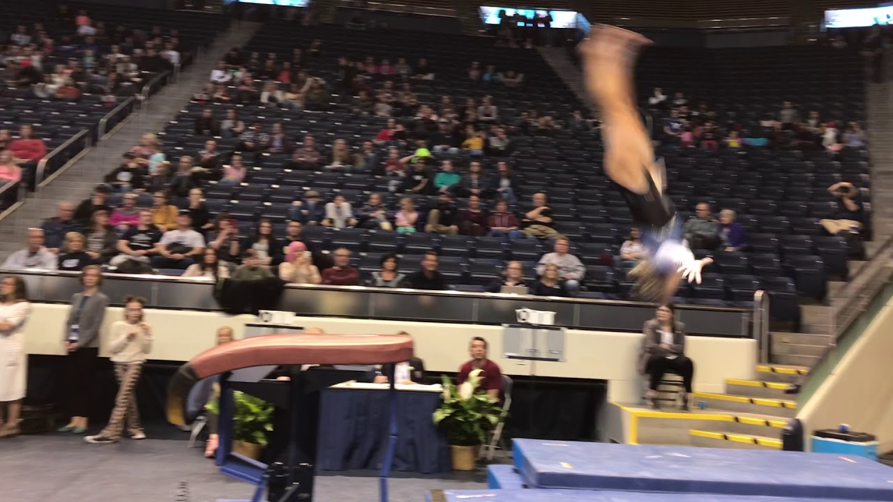 Madi Ward-Sessions - Vault @ MRGC Championships 2019 - YouTube