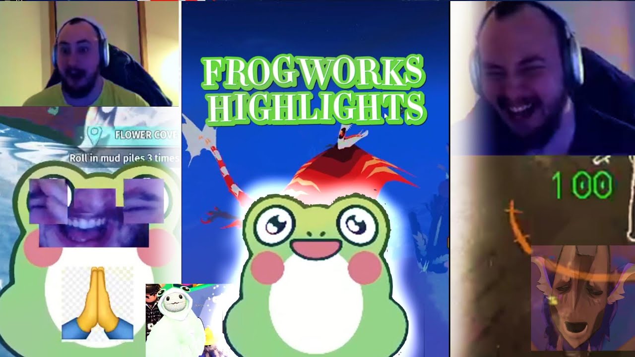 Frogworks Stream Clip Compilation 2024! - YouTube