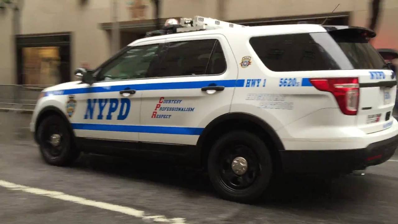 NYPD LEAD PRESIDENTIAL UNITS FROM PRESIDENT OBAMA'S MOTORCADE DETAIL ON ...