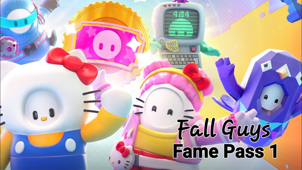 Fall Guys Fame Pass 1! - YouTube
