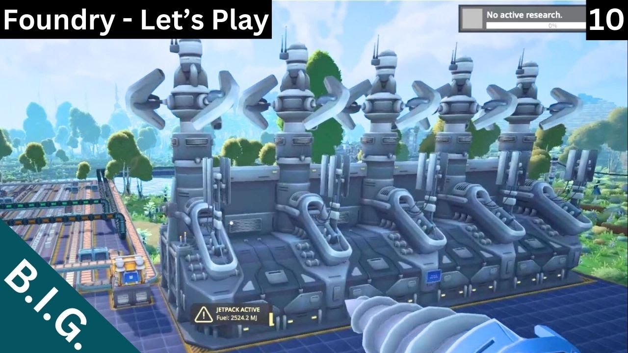 Foundry - Let's Play - Long Range Scanner and Base Improvements - Ep.10 - YouTube