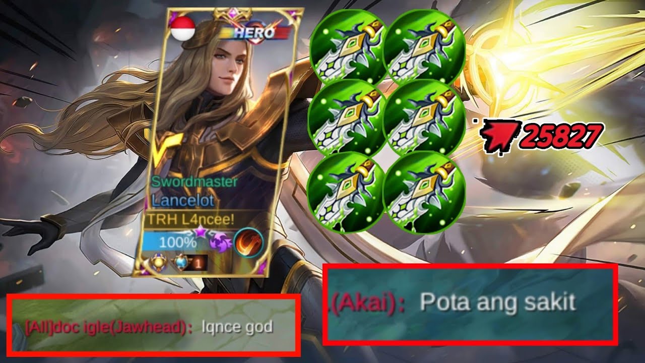 Lancee Lott All BOD BUILD (BLADE OF DESPAIR) Ft.EXE - MLBB - YouTube