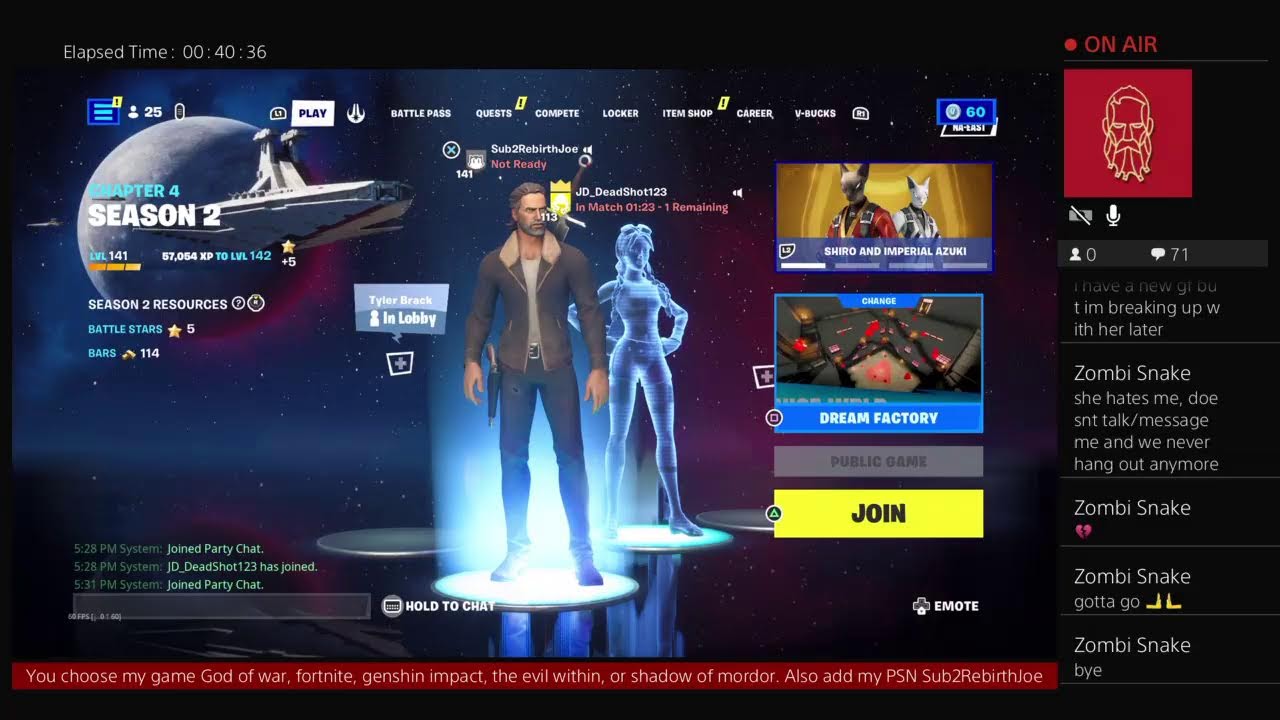 Fortnite cause why not - YouTube