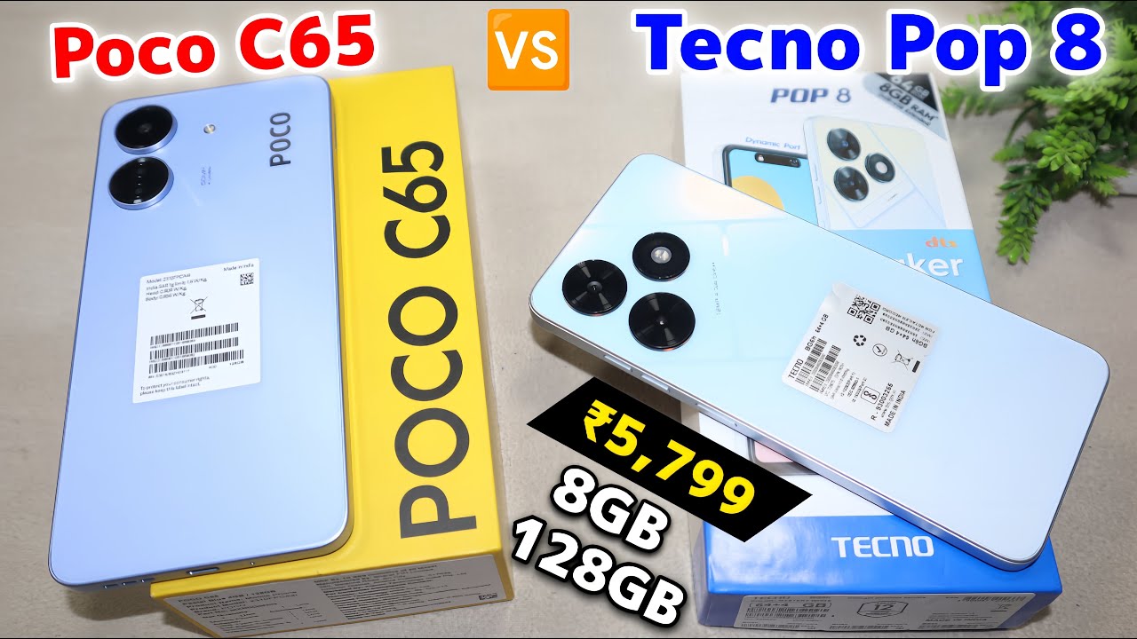 Poco C65 Vs Tecno Pop 8 - Which Should You Buy ? ⚡⚡ - YouTube