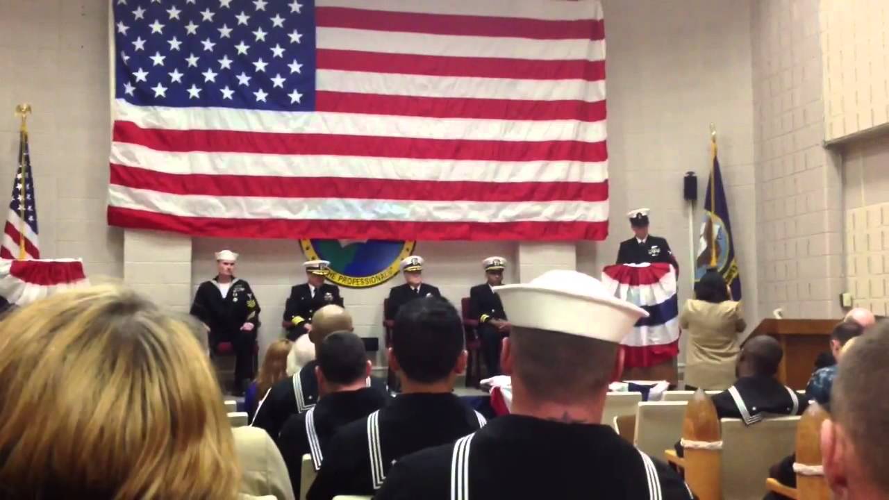 Navy Retirement Ceremony