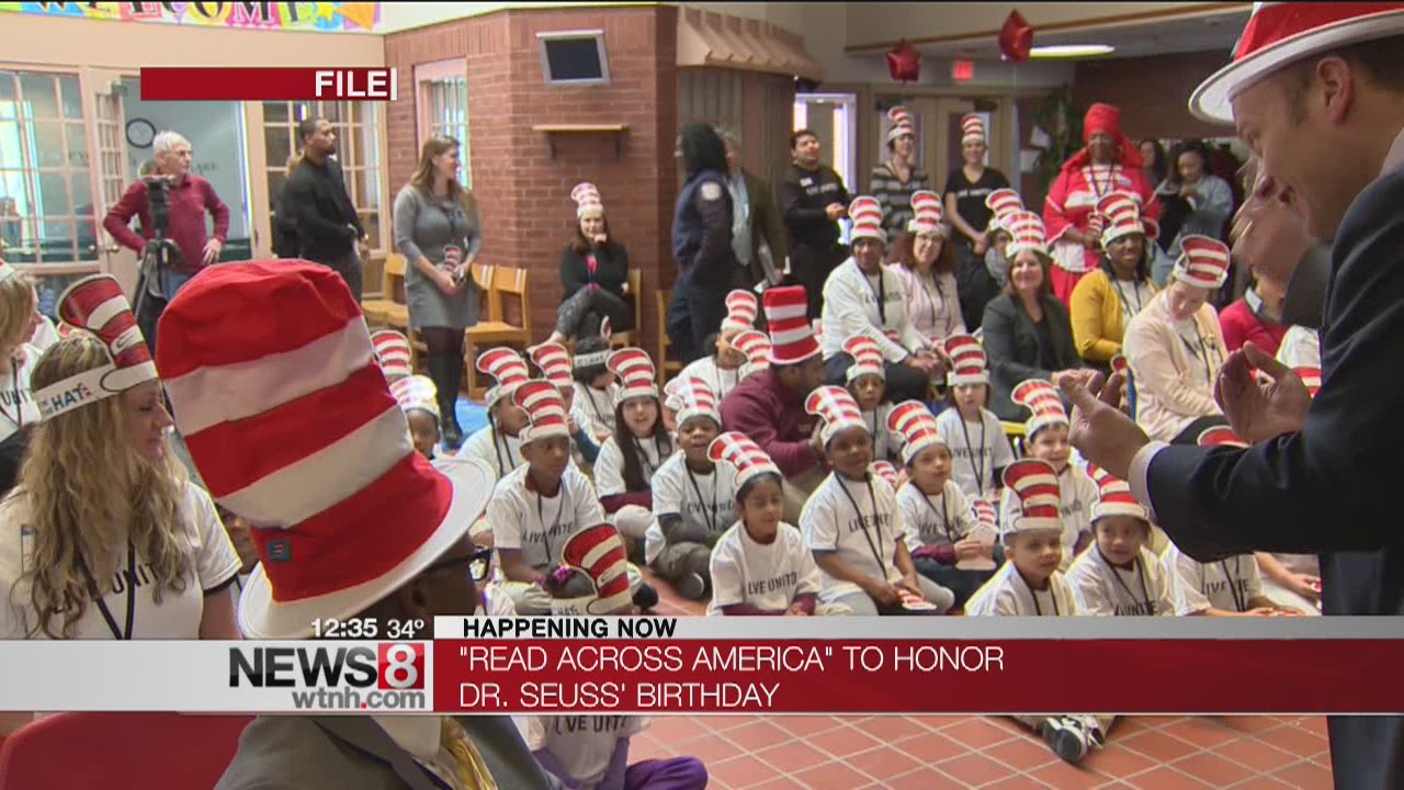 Read Across America to honor Dr. Seuss’ birthday - YouTube