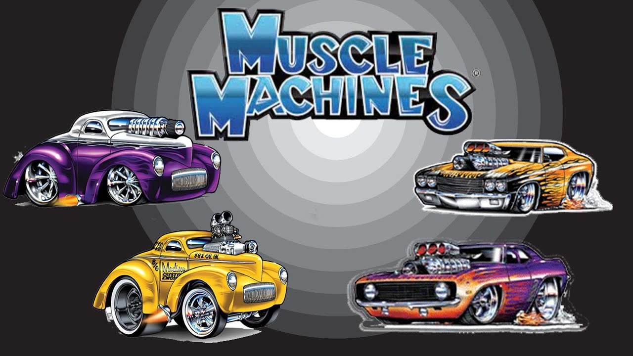A few loose Muscle Machines from my collection - YouTube