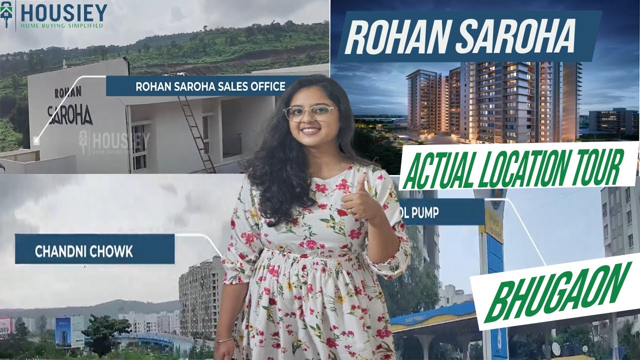 Rohan Builders New Launch In Pune | Actual Location Tour | Rohan Builders Bhugaon Pune - YouTube