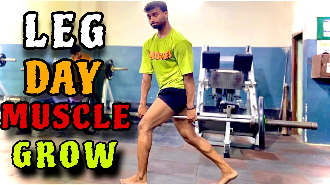 Leg day muscle grow ( fast ups ) - YouTube