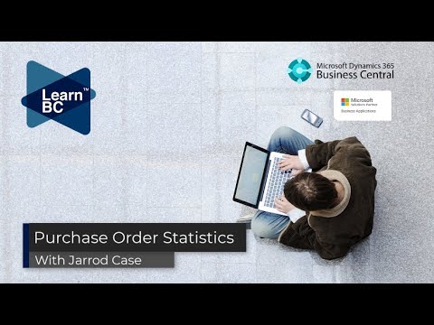 What can I see in the Purchase Orders Statistics? - YouTube