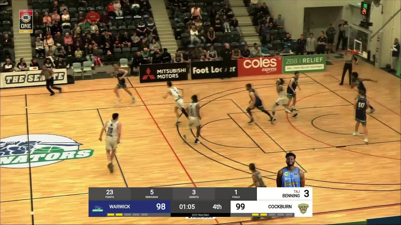 Taj Benning (21 points) Highlights vs. Warwick - YouTube