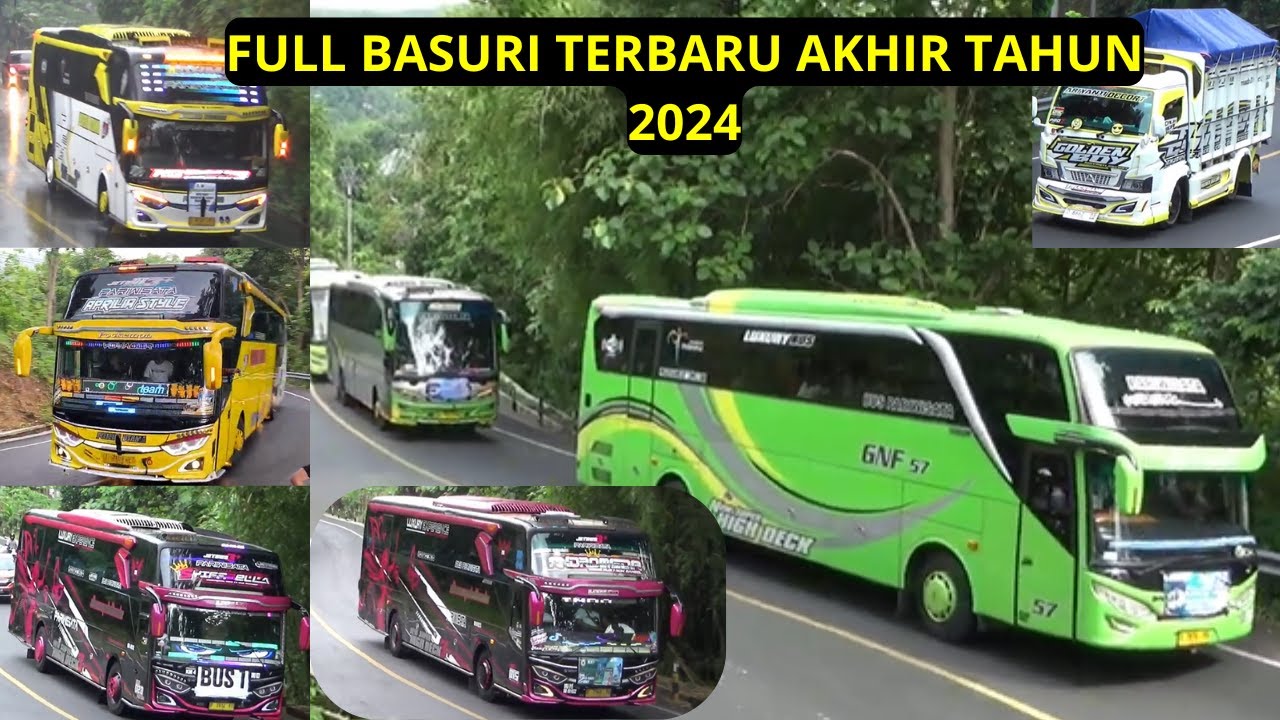 VIDEO FULL BASURI AKHIR TAHUN 2024 ! KUMPULAN ARTIS BUS RAHMA APRILIA ...