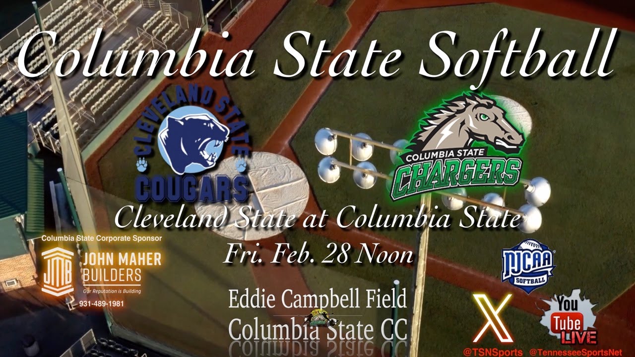 Cleveland State @ Columbia State Softball - YouTube