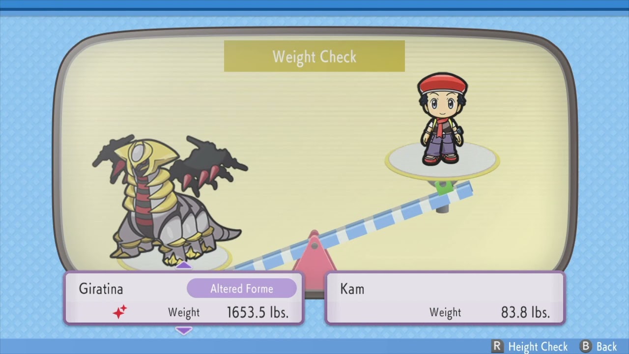 Shiny Giratina just wanted to play Pokemon Seesaw? | BDSP Meme - YouTube