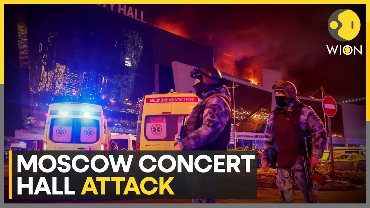 Russia names Islamic state in Moscow concert hall attack | WION - YouTube