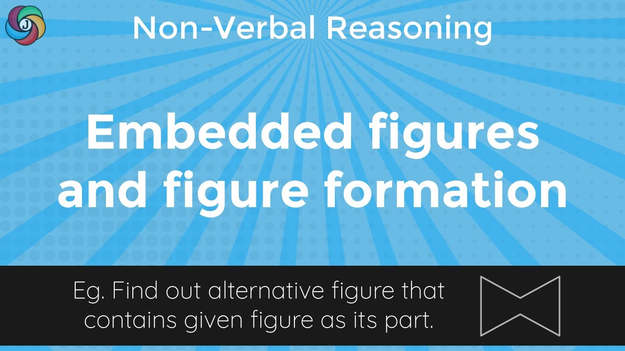 Embedded Figures and Figure Formation Problems || Reasoning - YouTube