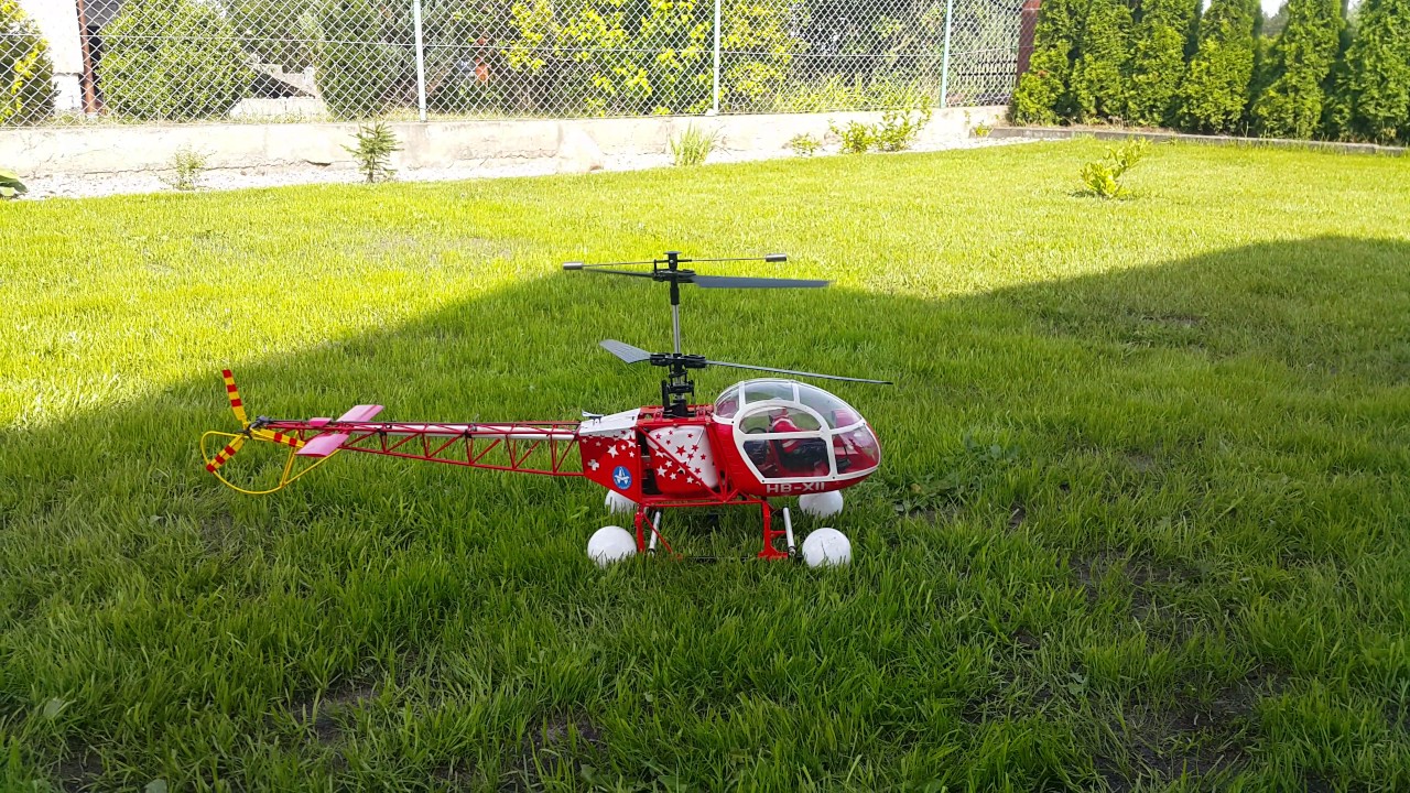 Carson lama zermatt SA 315B Air RC problem pomocy :( - YouTube