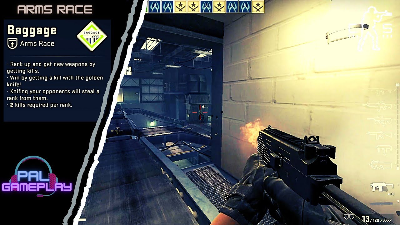 Counter-Strike: Global Offensive - Baggage Map - (Arms Race) - T ...