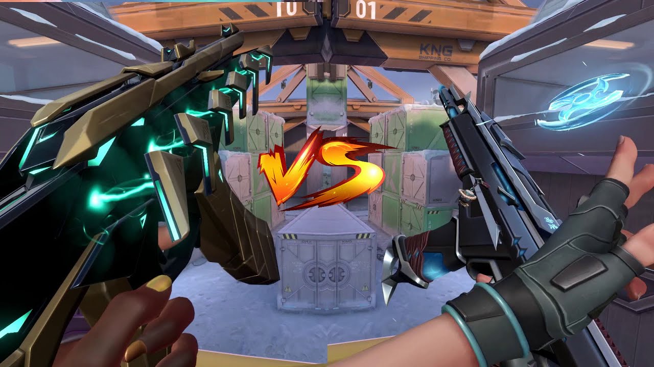 Kuronami Vandal VS Araxys Vandal | VALORANT Best Vandal Skins - YouTube