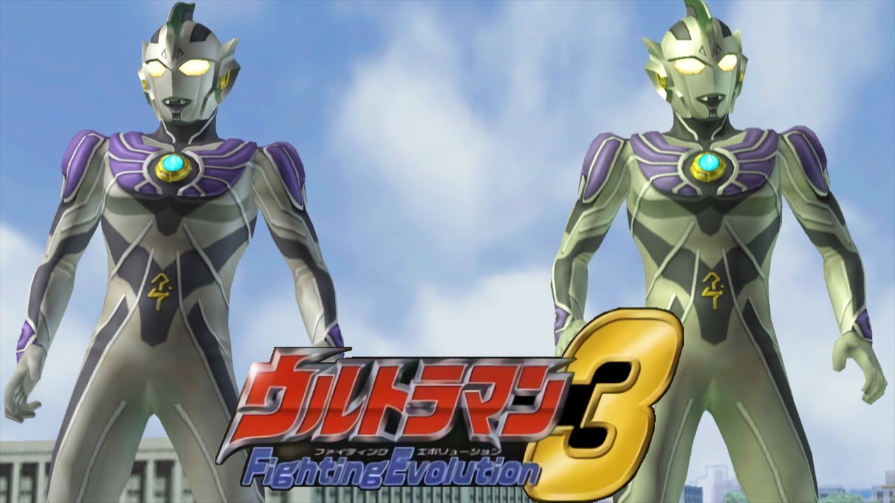 [PS2] Ultraman Fighting Evolution 3 - Tag Mode - Ultraman Legend and ...