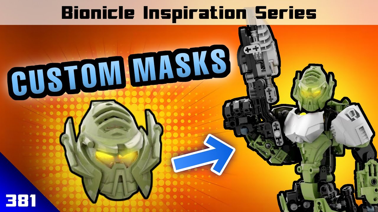 EPIC CUSTOM LEGO MASKS - Bionicle Inspiration Series - Masks (Ep 381 ...