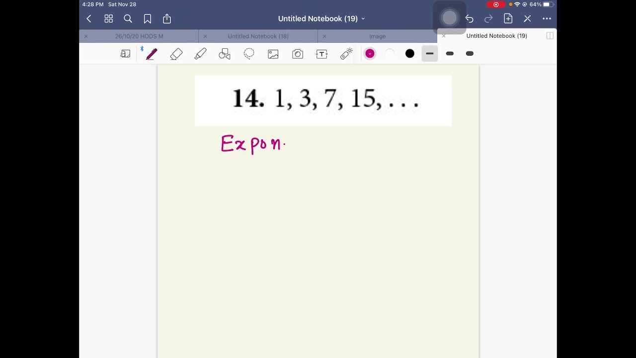 nth term of an exponential sequence by Rajan Sharma - YouTube