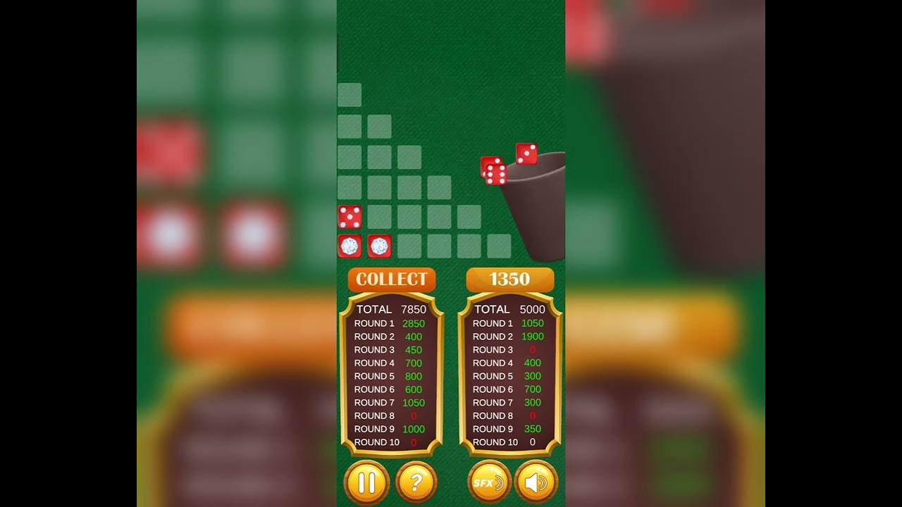 Farkle Dice Game - YouTube