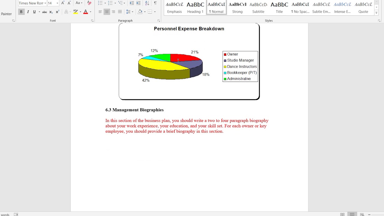 Dance Studio Business Plan, Marketing Plan, and SWOT Analysis - YouTube