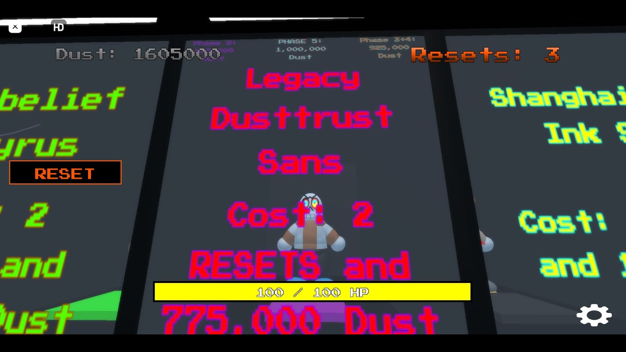 Average Roblox UnderTale Game- Legacy DustTrust Sans - YouTube