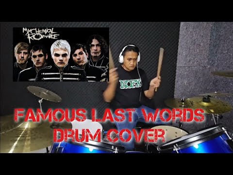 My Chemical Romance - Famous Last Words - Drum Cover By Adit - YouTube