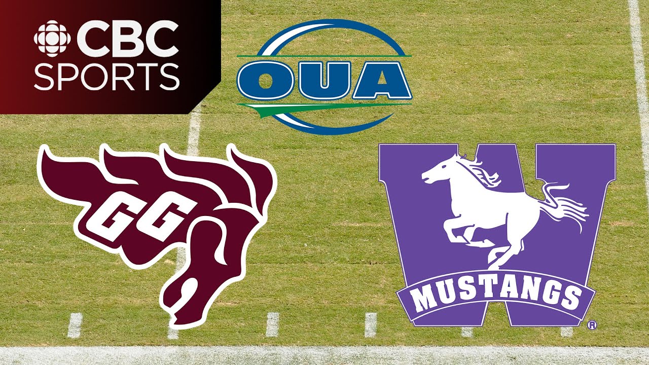 OUA Men's Football: Western Mustangs (Homecoming) vs Ottawa Gee-Gees ...