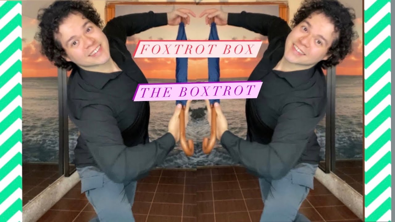 Foxtrot box and change steps - YouTube